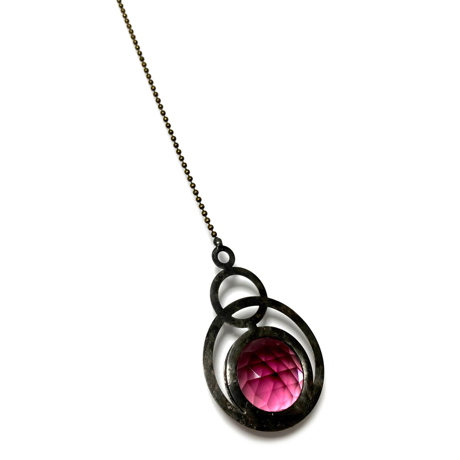 Mini Amethyst Eclipse Suncatcher